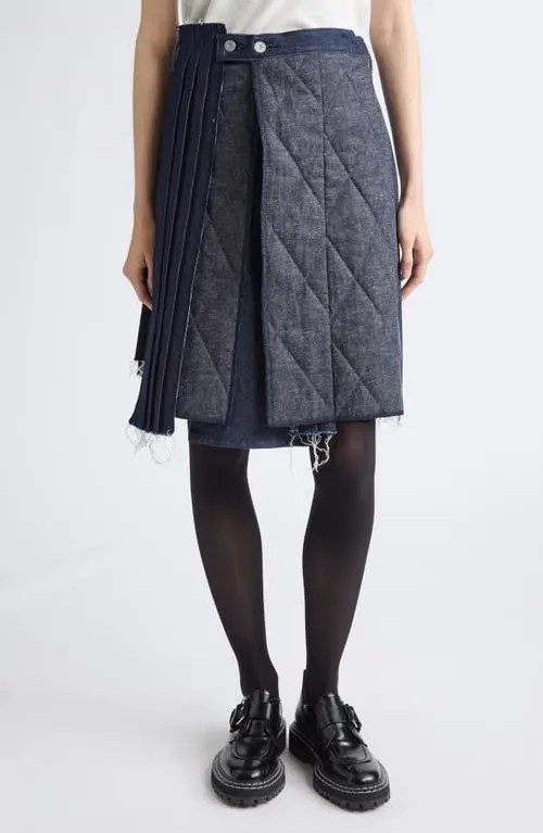 KURO Remake Denim Mark Xxi Skirt