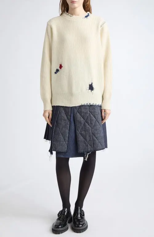 KURO Remake Denim Mark Xxi Skirt