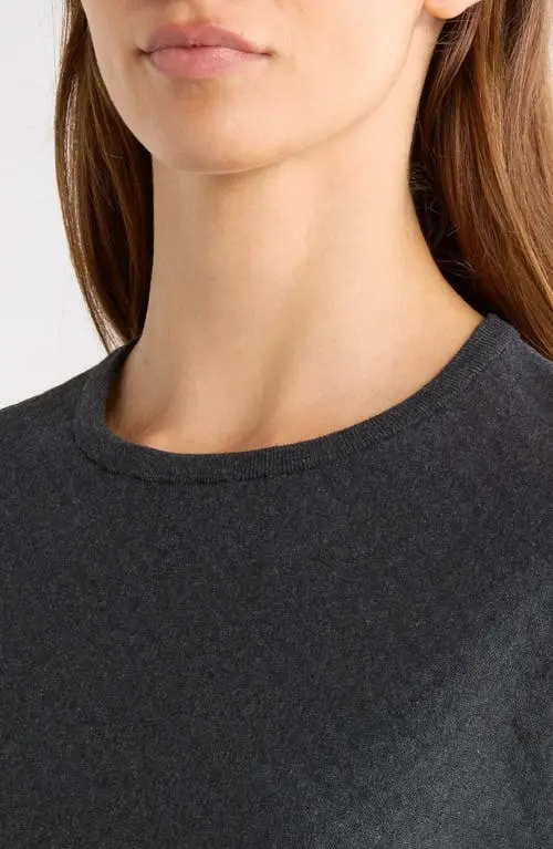 HIGH SPORT Wes Mini Check Top - Charcoal