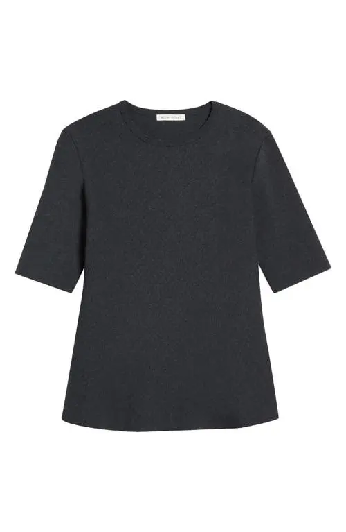 HIGH SPORT Wes Mini Check Top - Charcoal