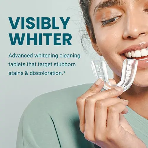 M3 Overnight Retainer Cleaner Tablets With Whitening Formula - No Colour