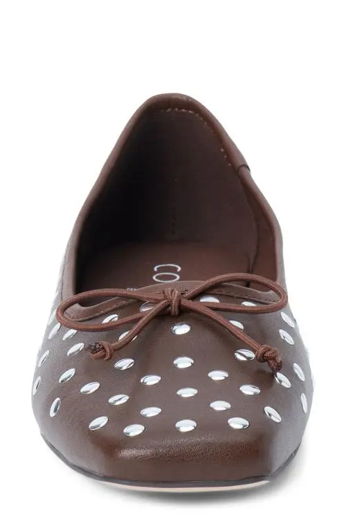 Matisse Easton Faux Leather Flat - Espresso