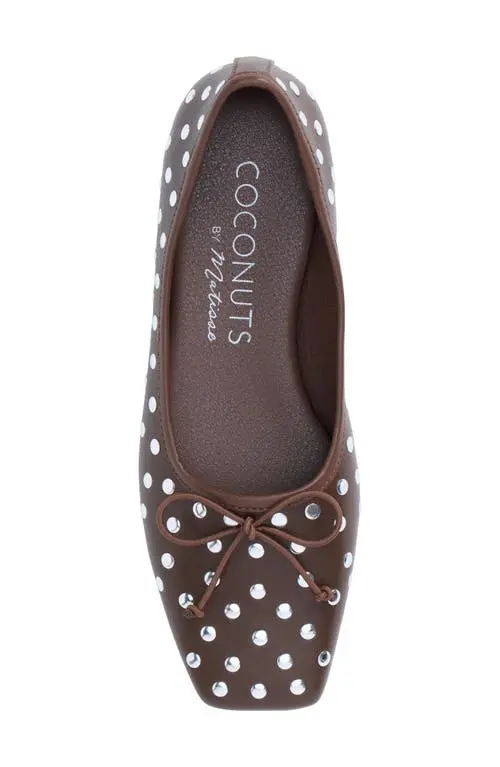 Matisse Easton Faux Leather Flat - Espresso