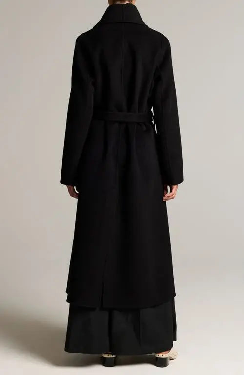 Vince Shawl Collar Wool & Cashmere Long Coat