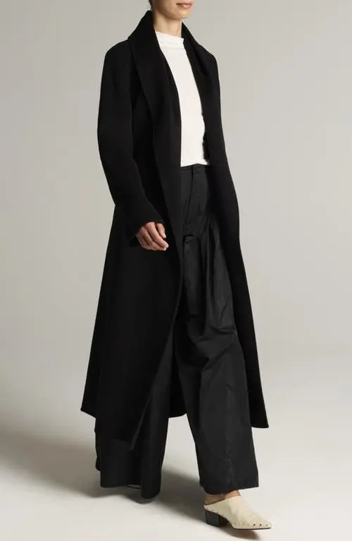 Vince Shawl Collar Wool & Cashmere Long Coat