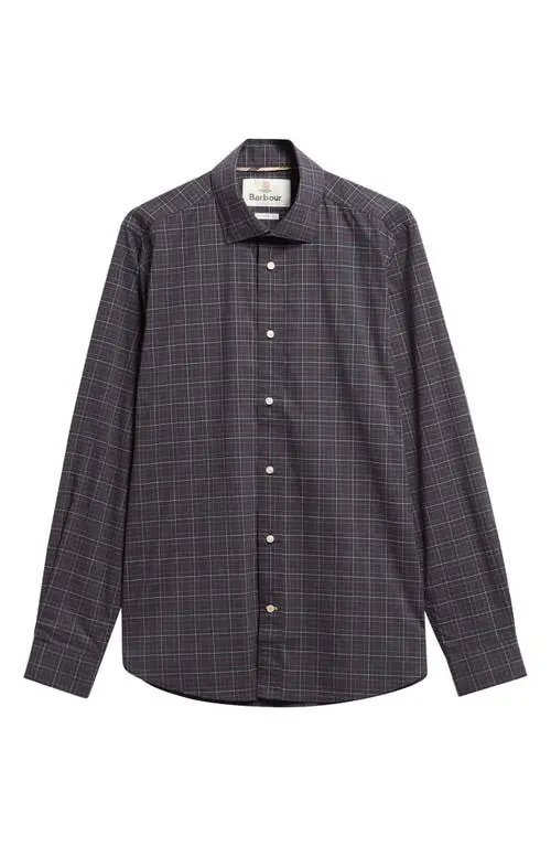 Barbour Ashfield Tailored Tattersall Stretch Button Up Shirt