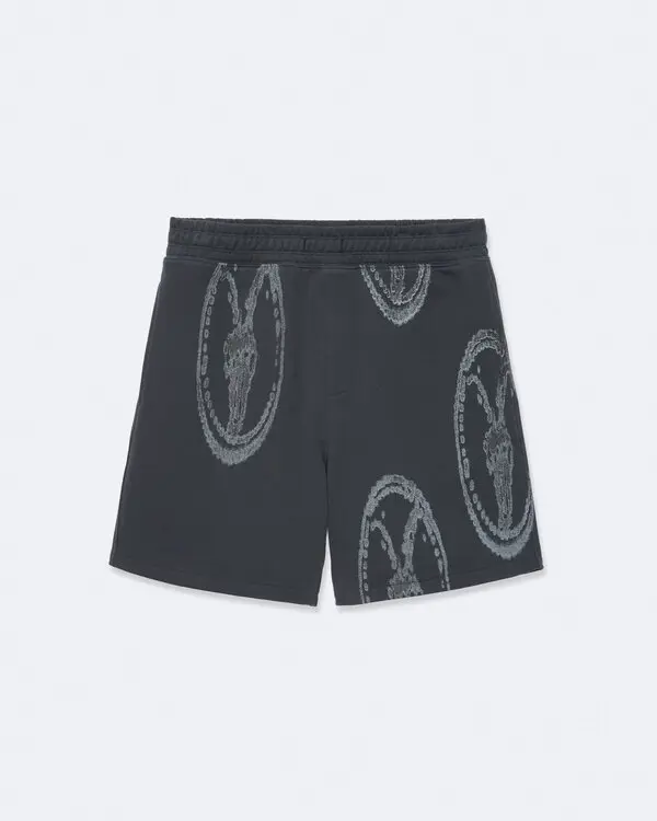 ALLSAINTS Rammy Stamped Jersey Sweatshorts