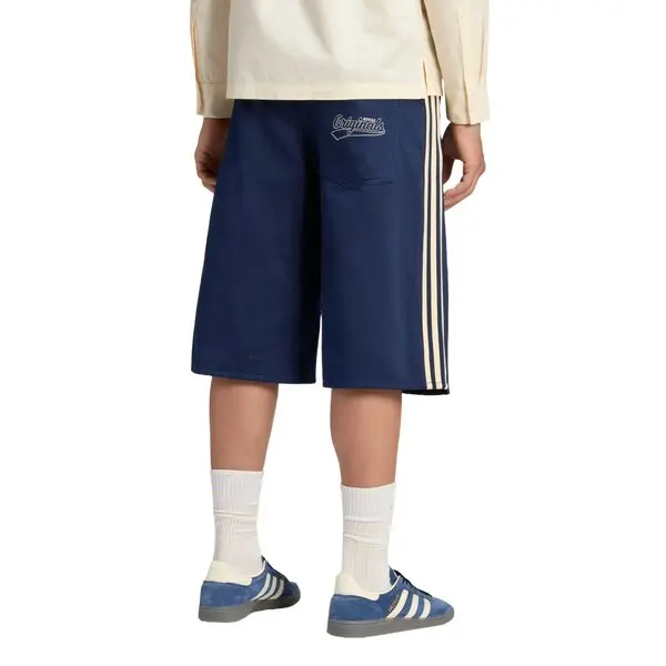 Adidas Firebird Twill Jorts Asia Sizing - Night Indigo