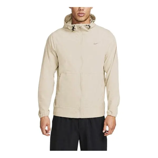 Nike Repel Unlimited Hooded Versatile Jacket Asia Sizing 'beige Neutral