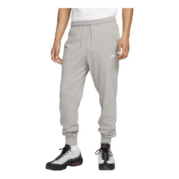 Nike Club Logo Knit Jogger - Grey