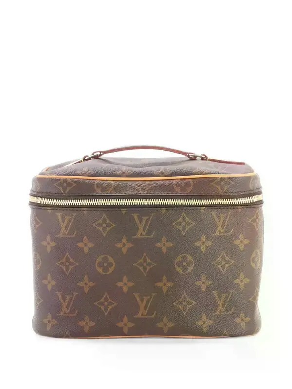 LOUIS VUITTON Nice Vanity Case Monogram Canvas Bb Pouch - Brown