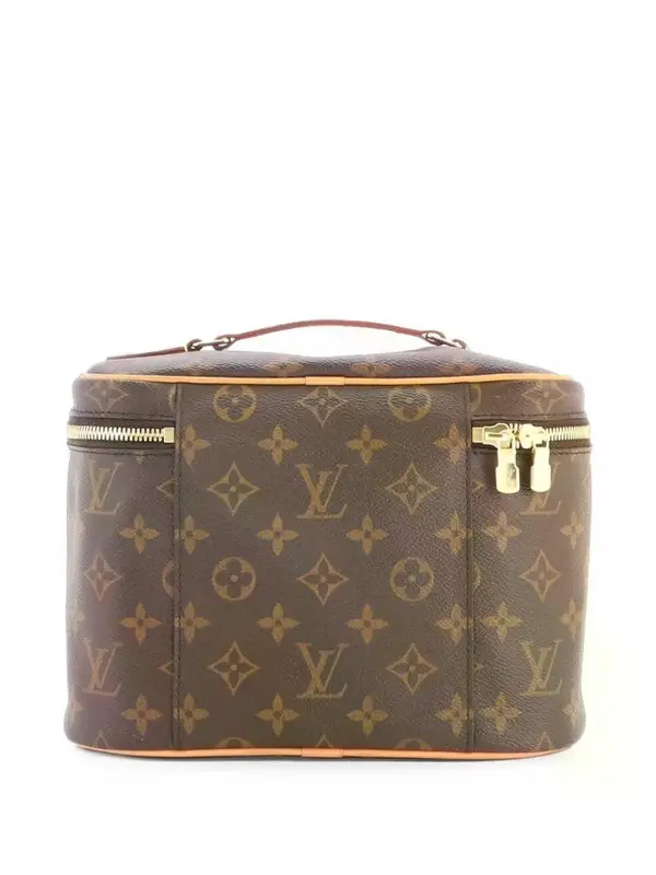 LOUIS VUITTON Nice Vanity Case Monogram Canvas Bb Pouch - Brown