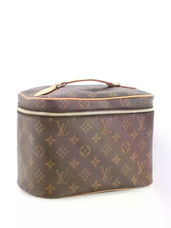 LOUIS VUITTON Nice Vanity Case Monogram Canvas Bb Pouch - Brown