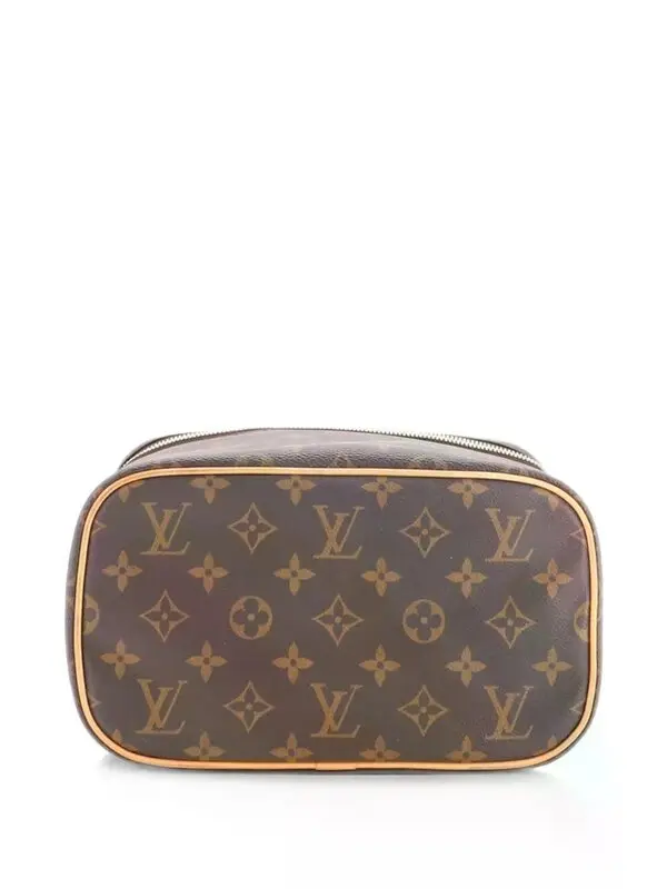 LOUIS VUITTON Nice Vanity Case Monogram Canvas Bb Pouch - Brown