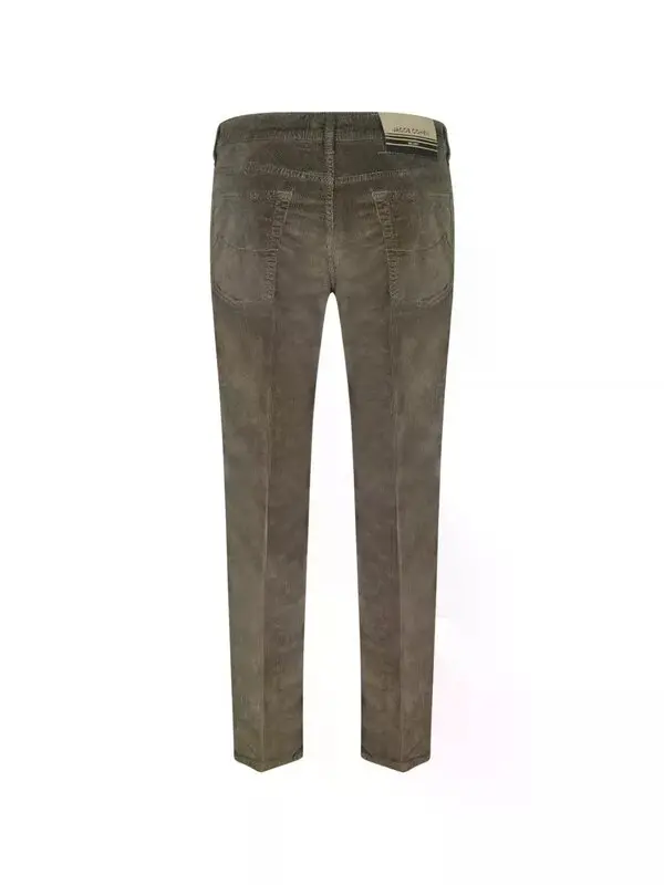 Jacob Cohen Corduroy-effect Straight-leg Trousers