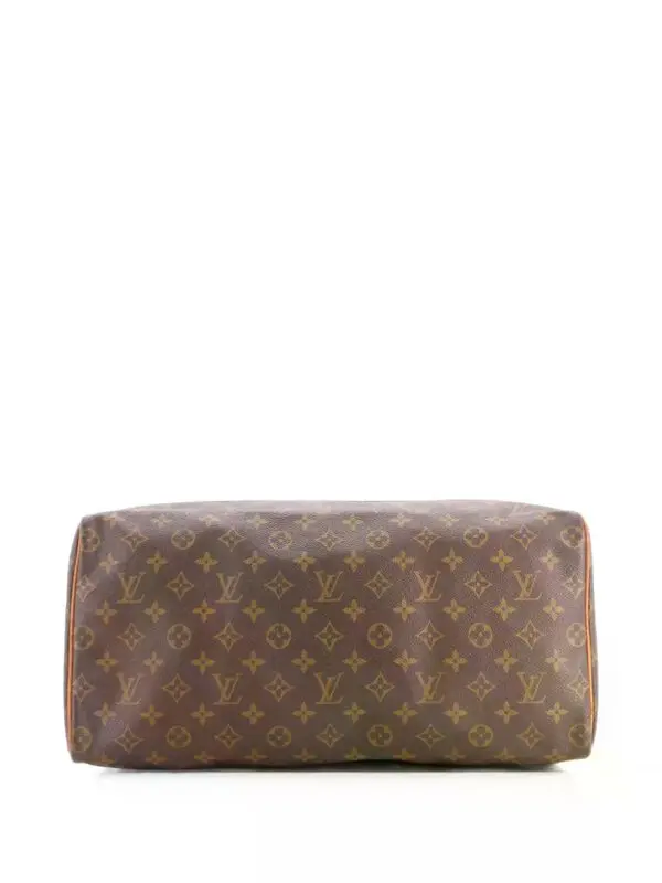 LOUIS VUITTON Speedy Handbag Monogram Canvas 40 Satchel - Brown