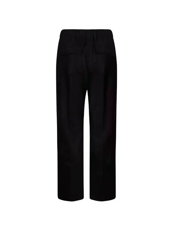 Max Mara Elasticated Pressed-crease Trousers