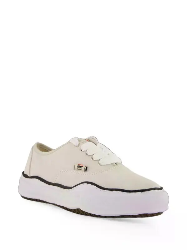 Mihara Yasuhiro Baker Og Sole Suede Low-top Sneakers - Neutrals
