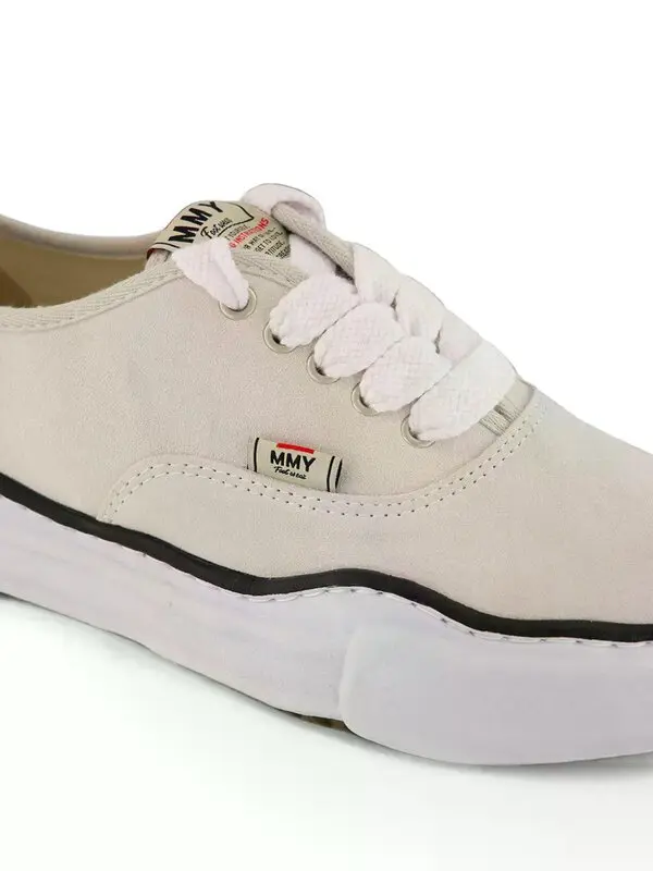 Mihara Yasuhiro Baker Og Sole Suede Low-top Sneakers - Neutrals