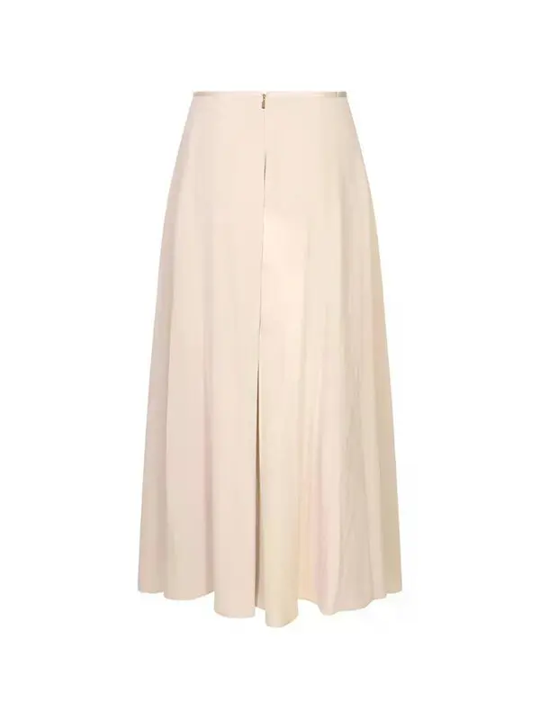 Agnona High-waisted Flared Midi Skirt