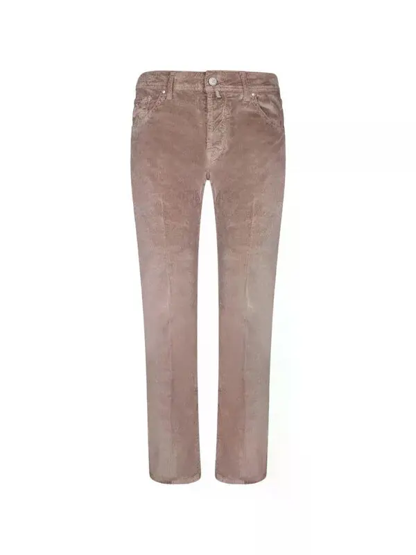 Jacob Cohen Corduroy-effect Straight-leg Trousers