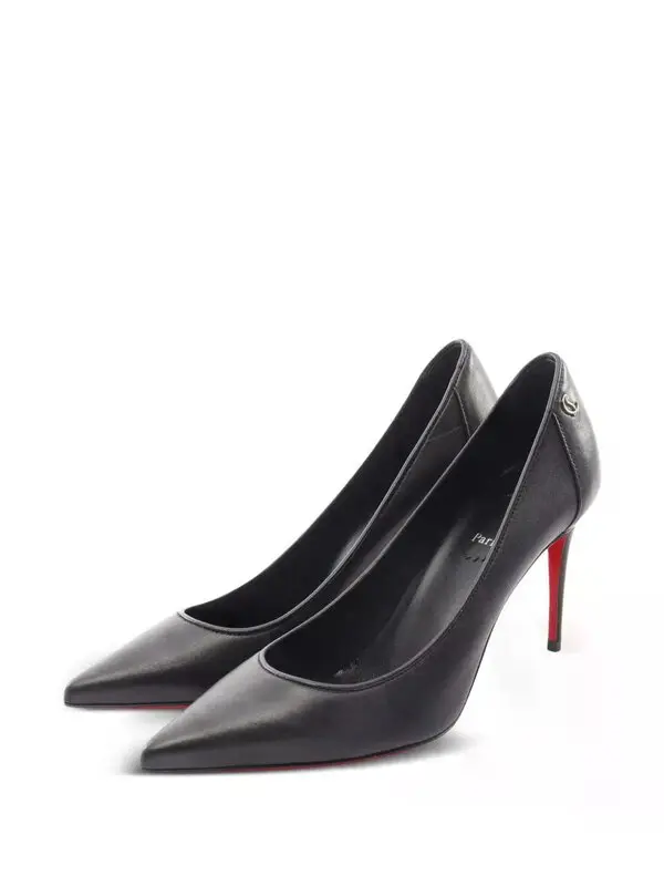 CHRISTIAN LOUBOUTIN 2010s Pointed-toe Leather Heeled Pumps