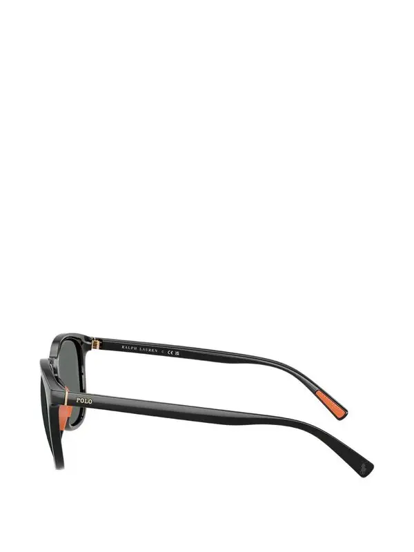 Polo Ralph Lauren Logo-print Squared-frame Sunglasses