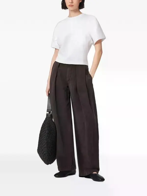 ALLSAINTS Pleated-back T-shirt