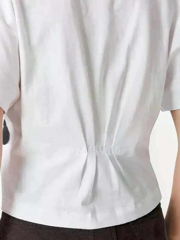 ALLSAINTS Pleated-back T-shirt