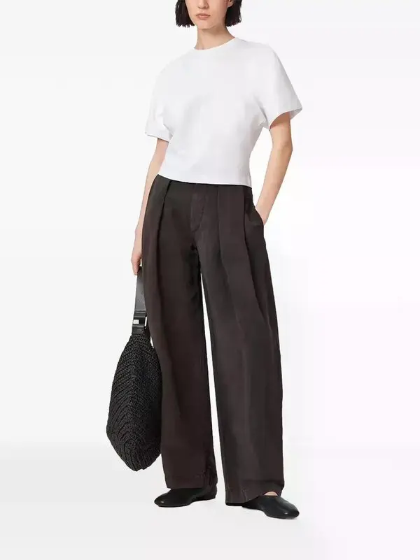 ALLSAINTS Pleated-back T-shirt