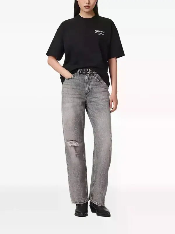 ALLSAINTS Logo-print T-shirt - Black