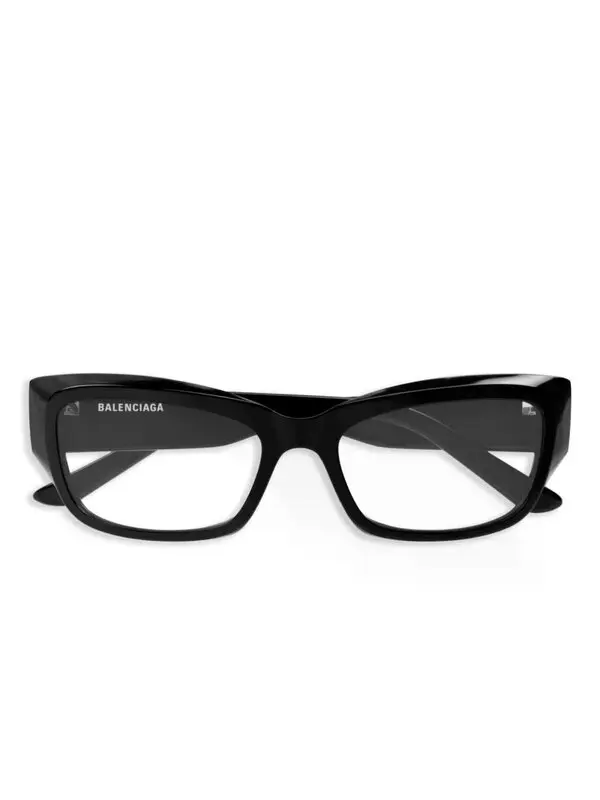 Balenciaga Oversized Square Sunglasses - Black