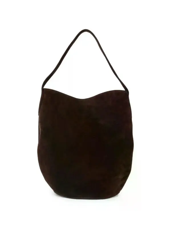 LIFFNER Large Suede Buckle-detail Tote Bag
