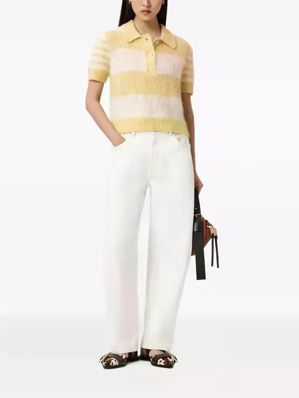 ALLSAINTS Clem Short-sleeve Polo Shirt - Yellow