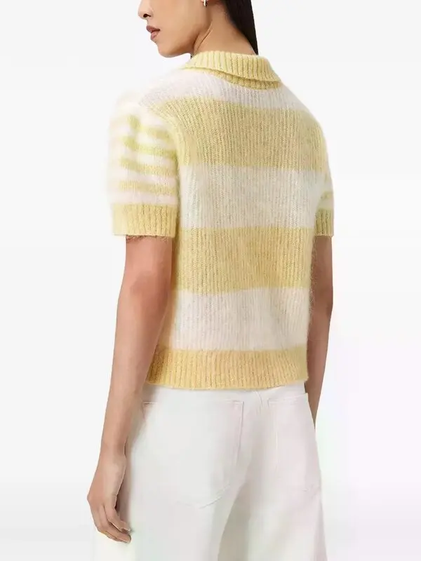 ALLSAINTS Clem Short-sleeve Polo Shirt - Yellow