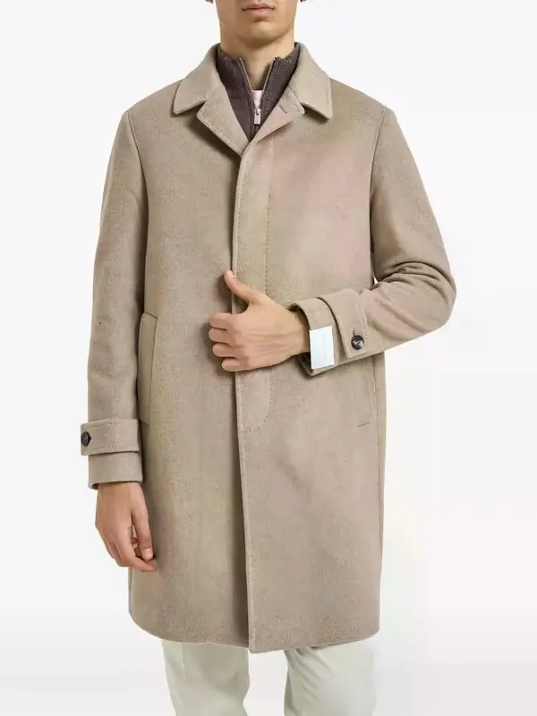 BRERAS MILANO Button-fastening Coat