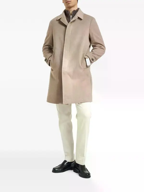 BRERAS MILANO Button-fastening Coat
