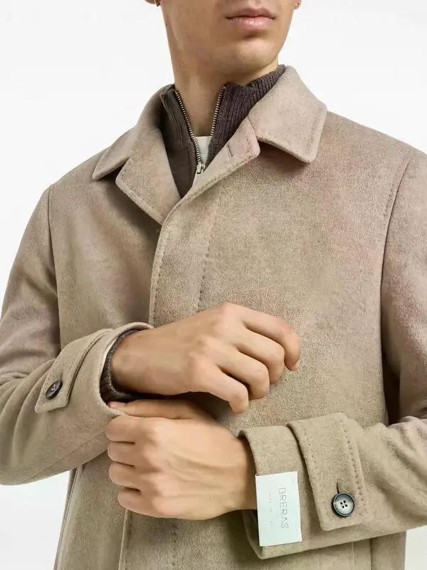 BRERAS MILANO Button-fastening Coat