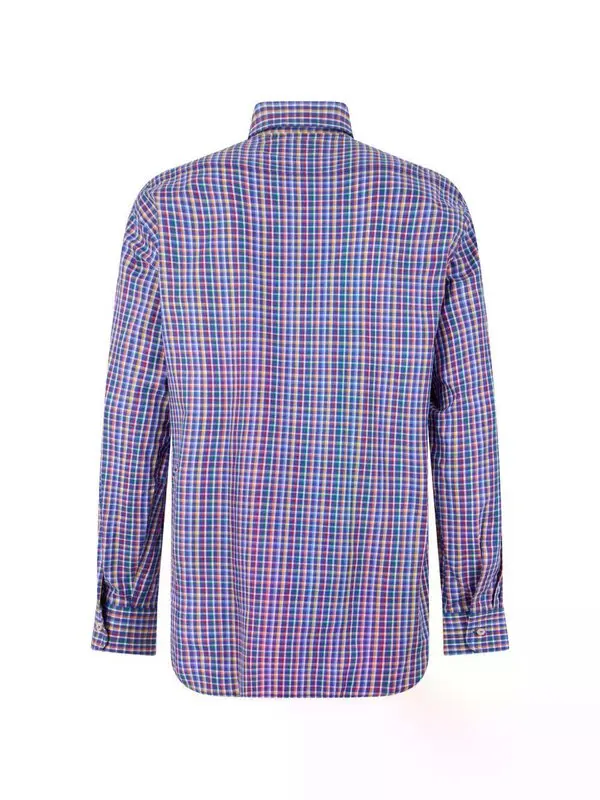Paul & Shark Checked Long-sleeve Shirt - Blue