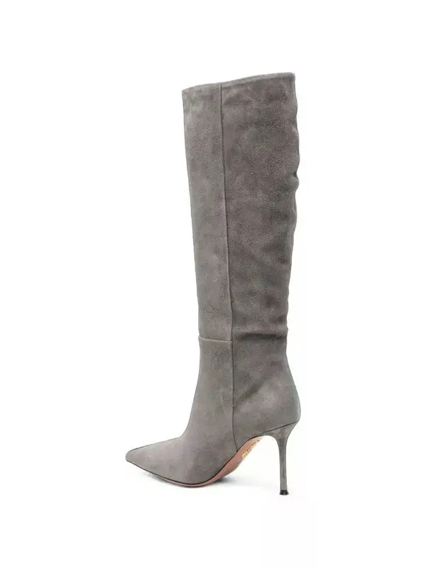 AQUAZZURA Harper Suede Boots