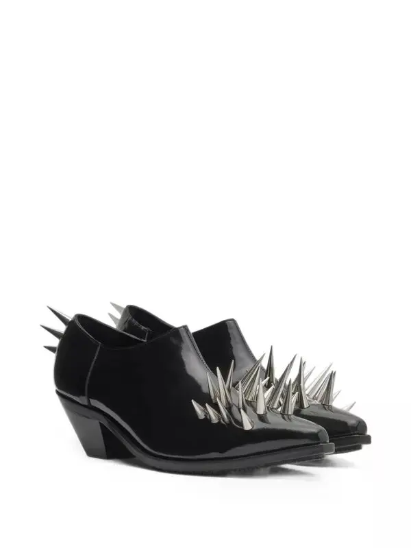 Junya Watanabe Spike-embellished Leather Shoes