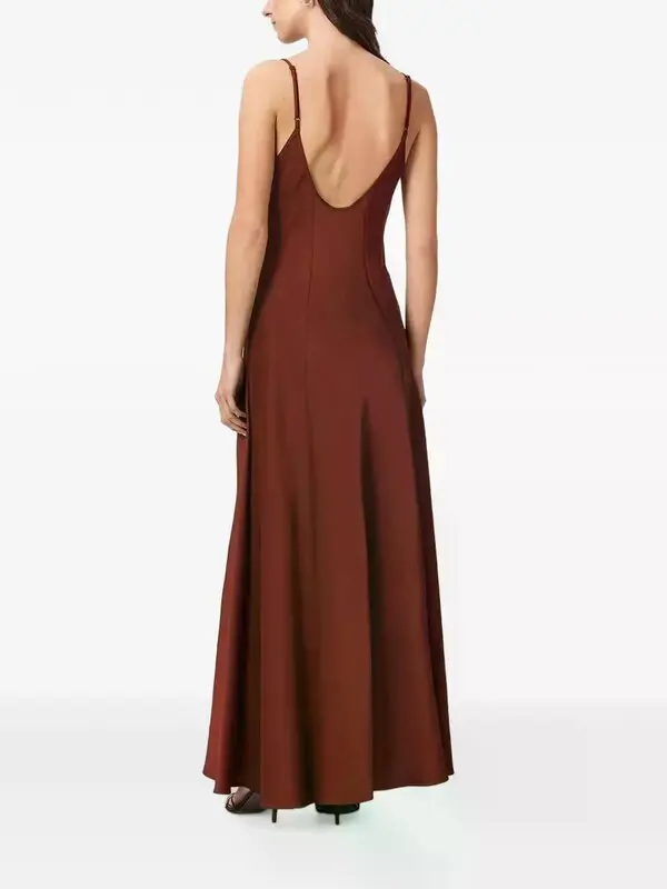 ALLSAINTS V-neck Maxi Dress - Brown
