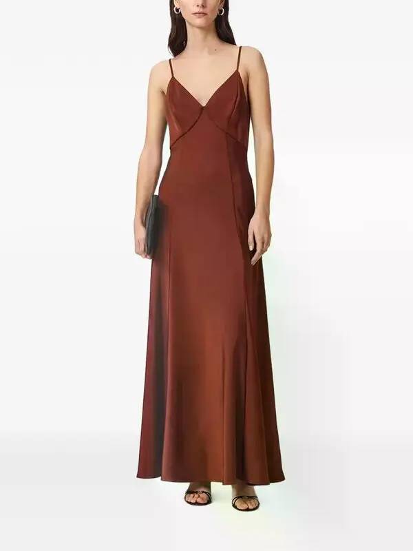 ALLSAINTS Irina V-neck Maxi Dress