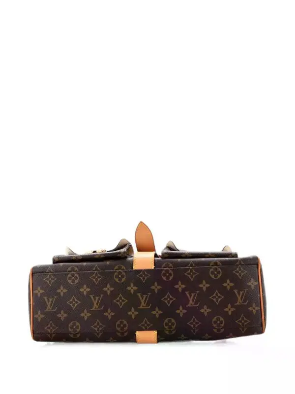 LOUIS VUITTON Manhattan Handbag Monogram Canvas Gm Satchel