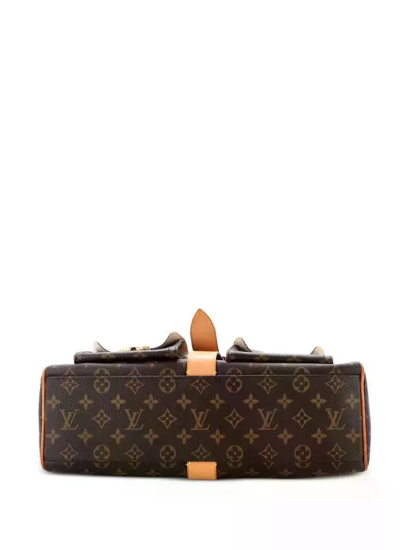 LOUIS VUITTON Manhattan Handbag Monogram Canvas Gm Satchel