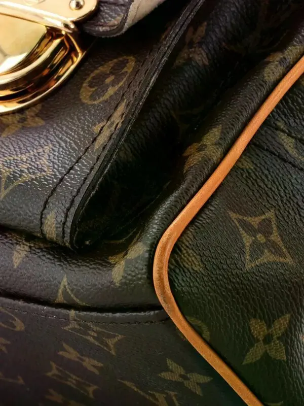 LOUIS VUITTON Manhattan Handbag Monogram Canvas Gm Satchel