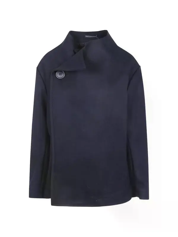 Yohji Yamamoto Asymmetric Button-fastening Jacket