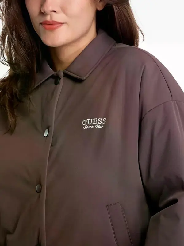 Guess Logo-embroidered Jacket