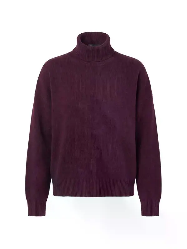 NICHOLAS Roll-neck Drop-shoulder Sweater