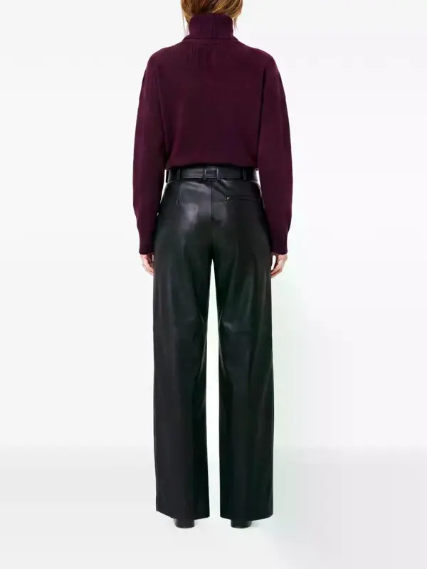 NICHOLAS Roll-neck Drop-shoulder Sweater